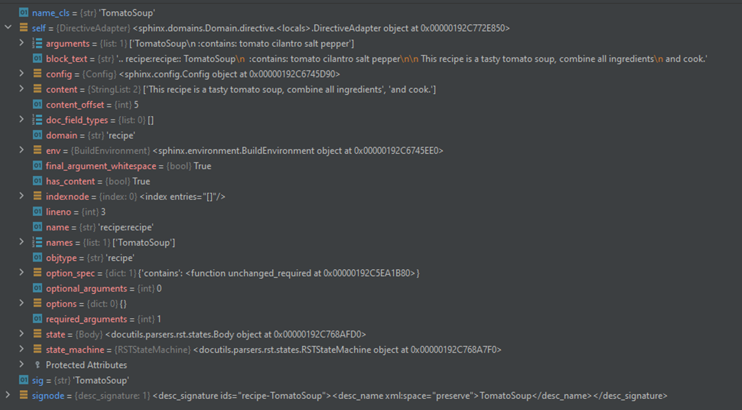Problem with options in custom domain · Issue #8860 · sphinx-doc/sphinx ...