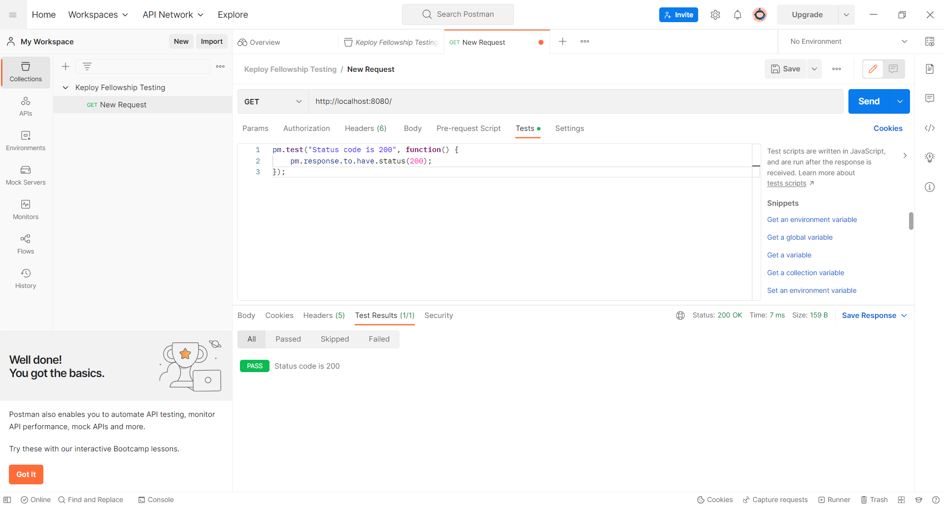 GitHub - GeekNinja24/Keploy-Session-5-Task: Added database to existing API along with Postman ...