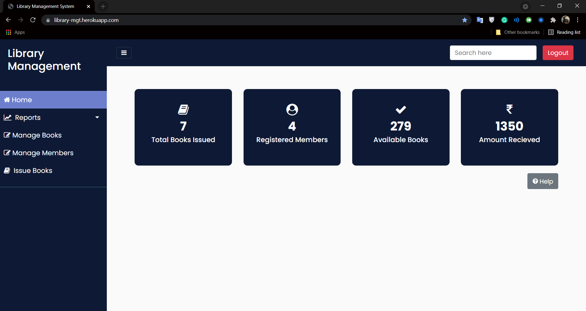 GitHub - Nishant-nj2000/Library_Management