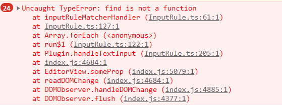 Tiptap input rules are not compatible with prosemirror-inputrules · Issue #2921 · ueberdosis ...