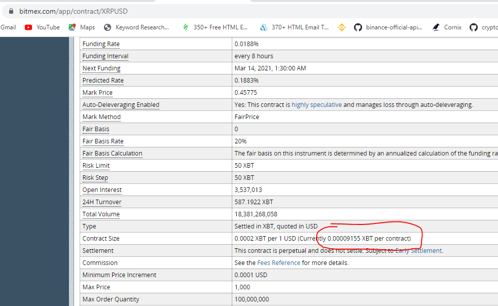 Bitmex contract size data · Issue #8617 · ccxt/ccxt · GitHub