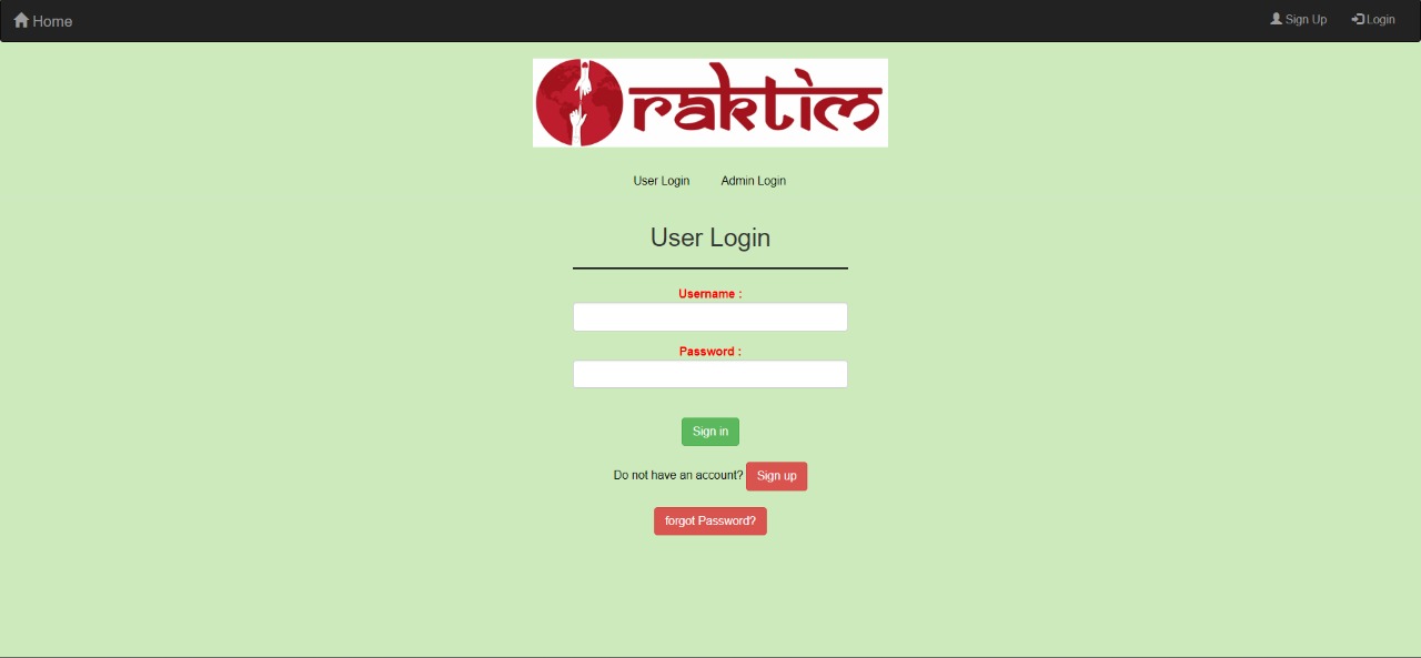 GitHub - geetanjali23/RAKTIM--Blood-Bank-Web-App