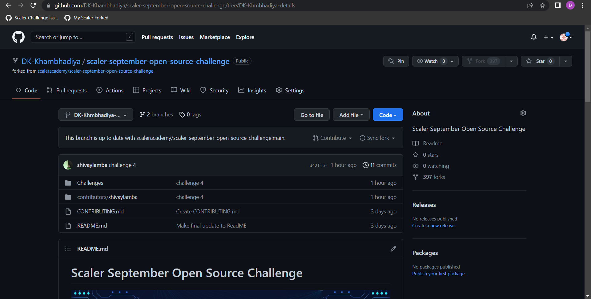 Challenge 1 · Issue #324 · scaleracademy/scaler-september-open-source-challenge-2022 · GitHub