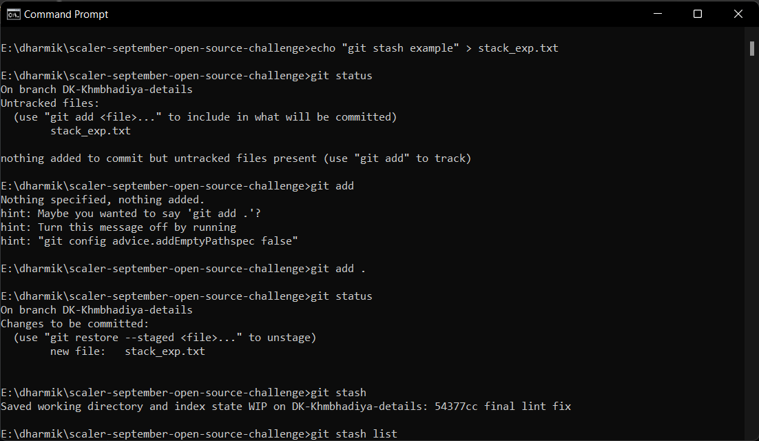 Challenge 1 · Issue #324 · scaleracademy/scaler-september-open-source-challenge-2022 · GitHub