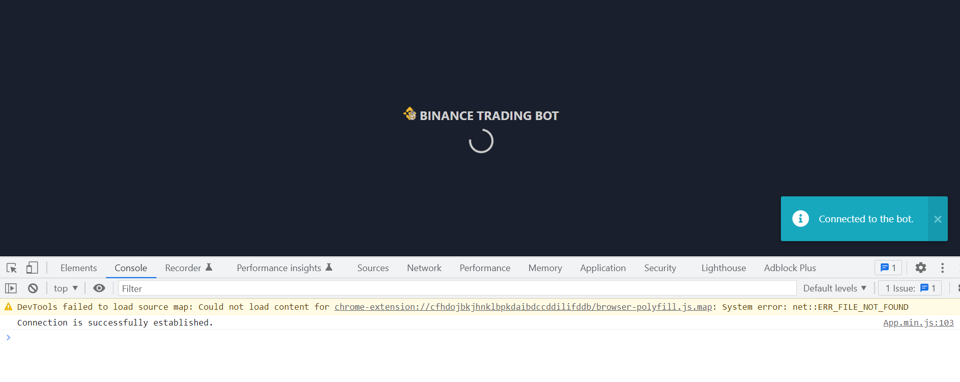 Bot Stuck on loading · Issue #545 · chrisleekr/binance-trading-bot · GitHub