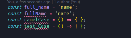 Naming conventions in arrow functions and variables · Issue #2718 · typescript-eslint/typescript ...