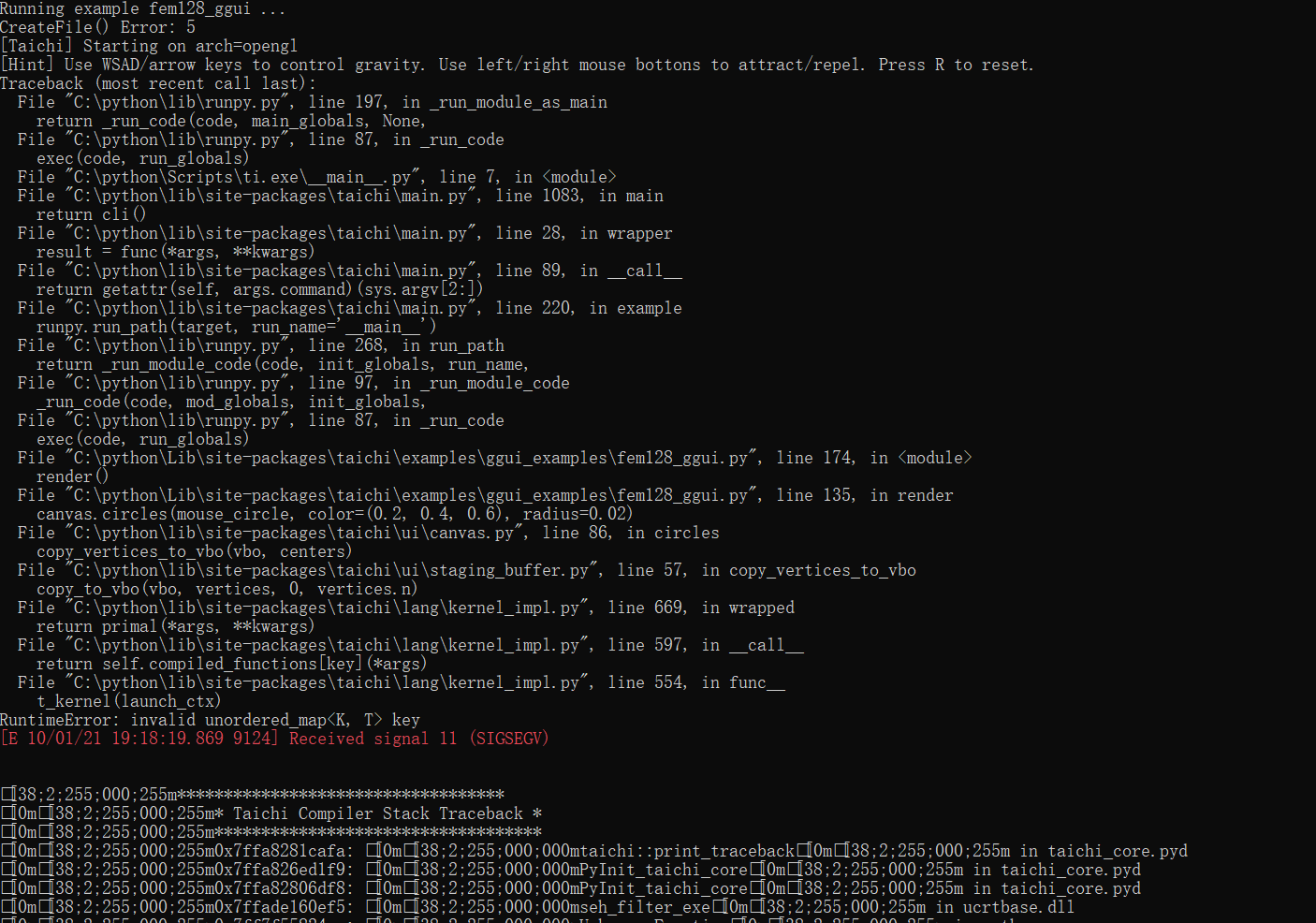 GGUI does not support OpenGL · Issue #3077 · taichi-dev/taichi · GitHub