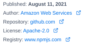 Display custom links on package page · Issue #286 · cdklabs/construct-hub · GitHub