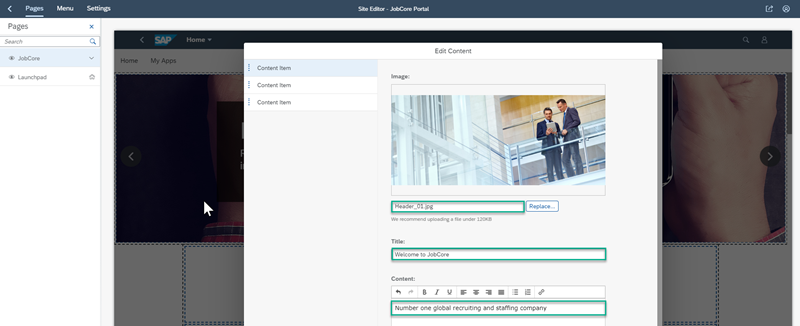 Portal Screenshot And Text Update Required For Edit Content · Issue 5471 · Sap Tutorials 7802