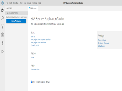 Business Studio Homepage screenshot update required · Issue #5657 · sap-tutorials/Tutorials · GitHub