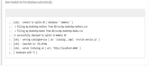 Build Output Screenshot Update For Business Application Using Cap · Issue 5658 · Sap Tutorials 1571