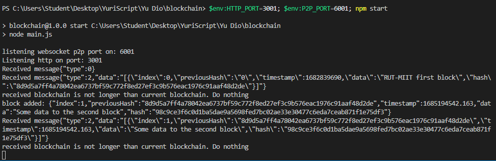 GitHub - YurDuiachenko/Cursework-Blockchain