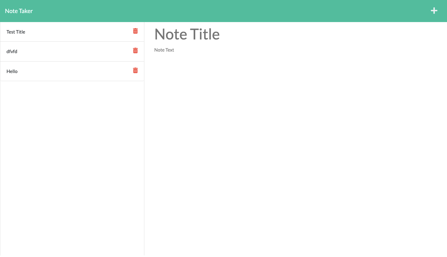 GitHub - Shuaib-web/Note-Taker GitHub - Shuaib-web/Note-Taker