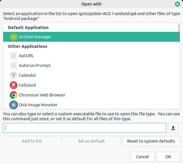 The open with dialog could be less wide · Issue #3087 · linuxmint/nemo · GitHub