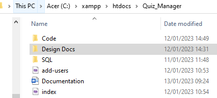 GitHub - SaltyJane/Quiz_Manager: Quiz Manager Website for my Synoptic Project