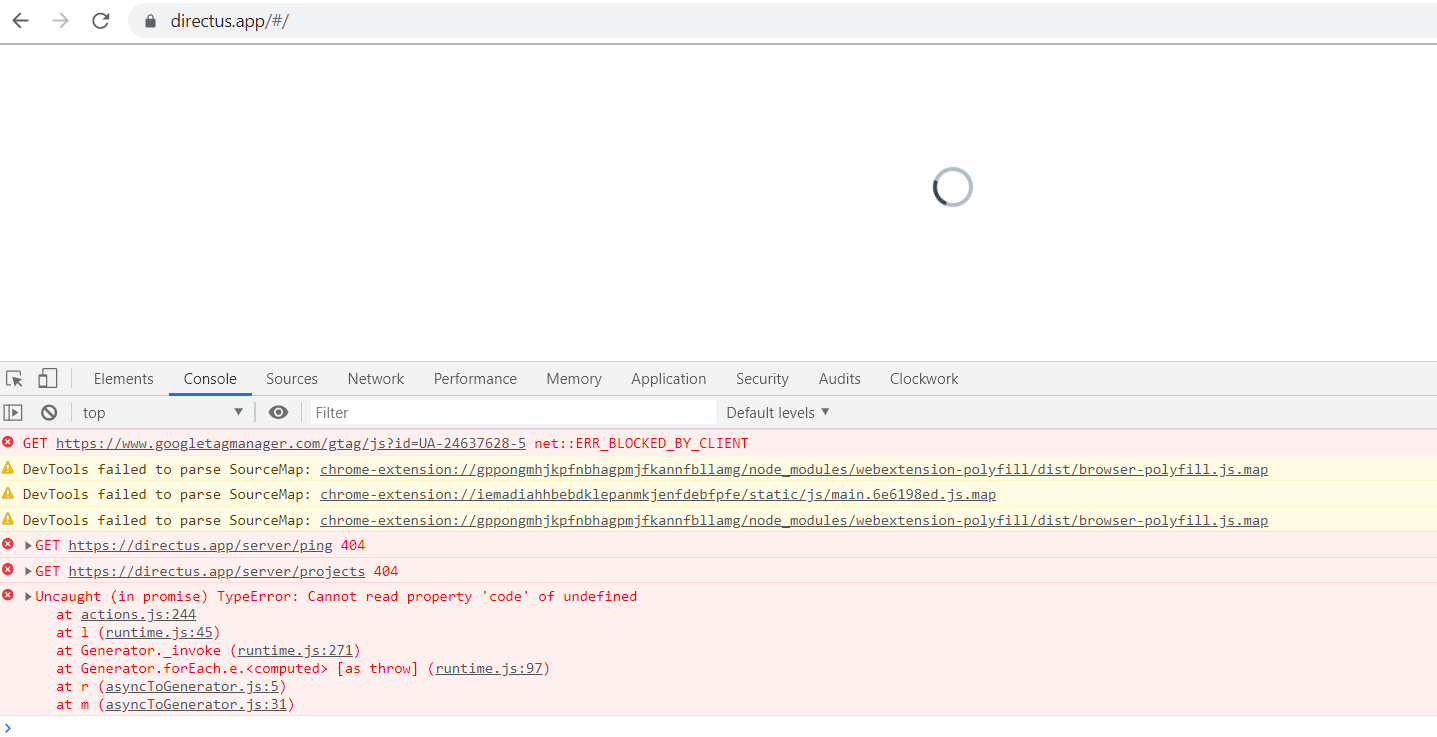 Live Demo not working · Issue #2280 · directus/directus · GitHub