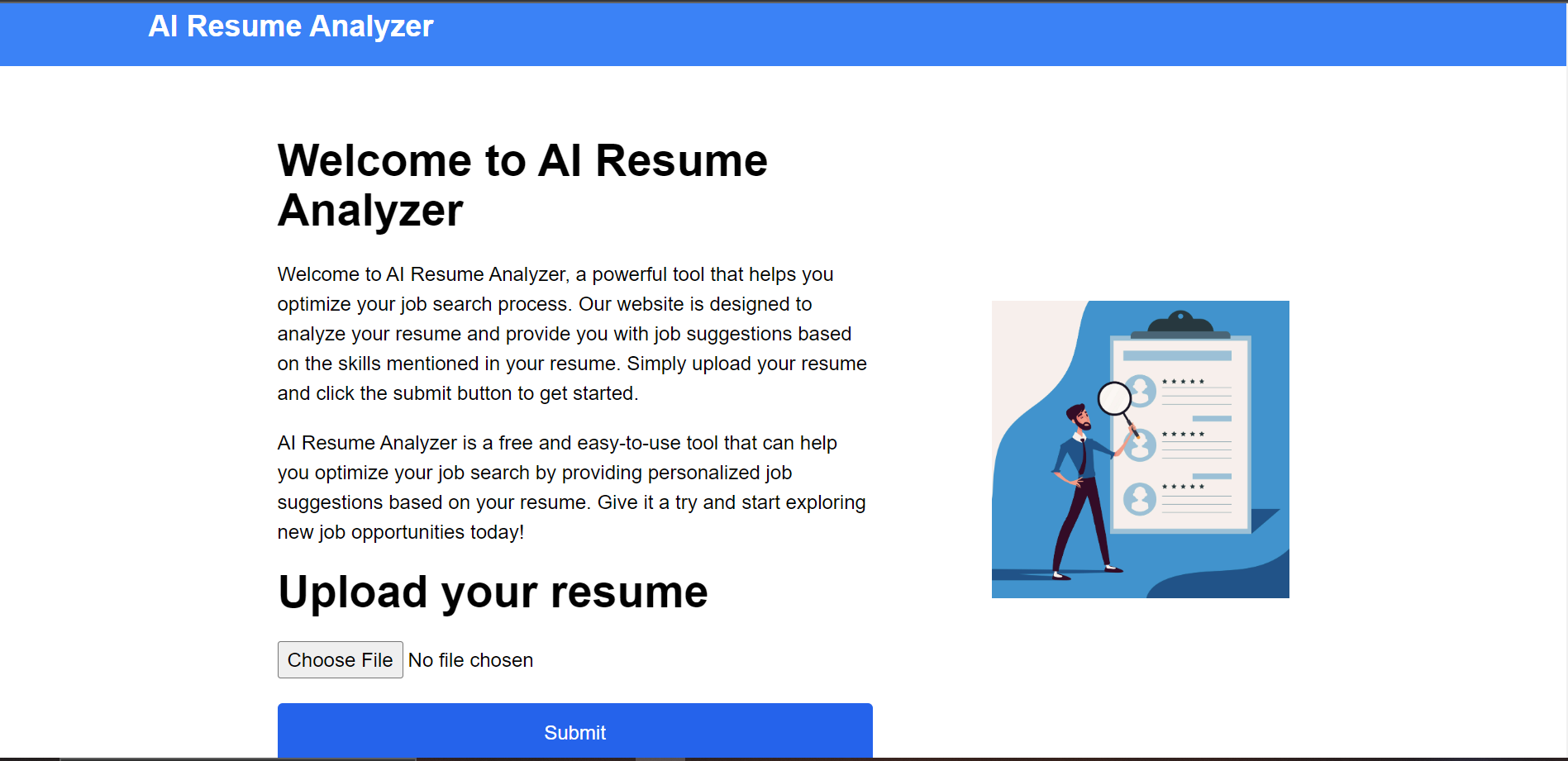 GitHub - AyushBhagour0529/AI-Resume-Analyzer