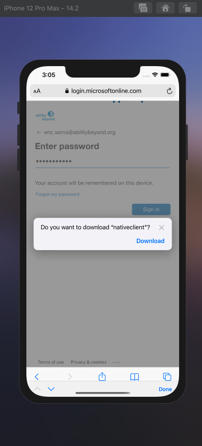 [webview_flutter] Azure AD authentication doesn't redirect on iOS ...