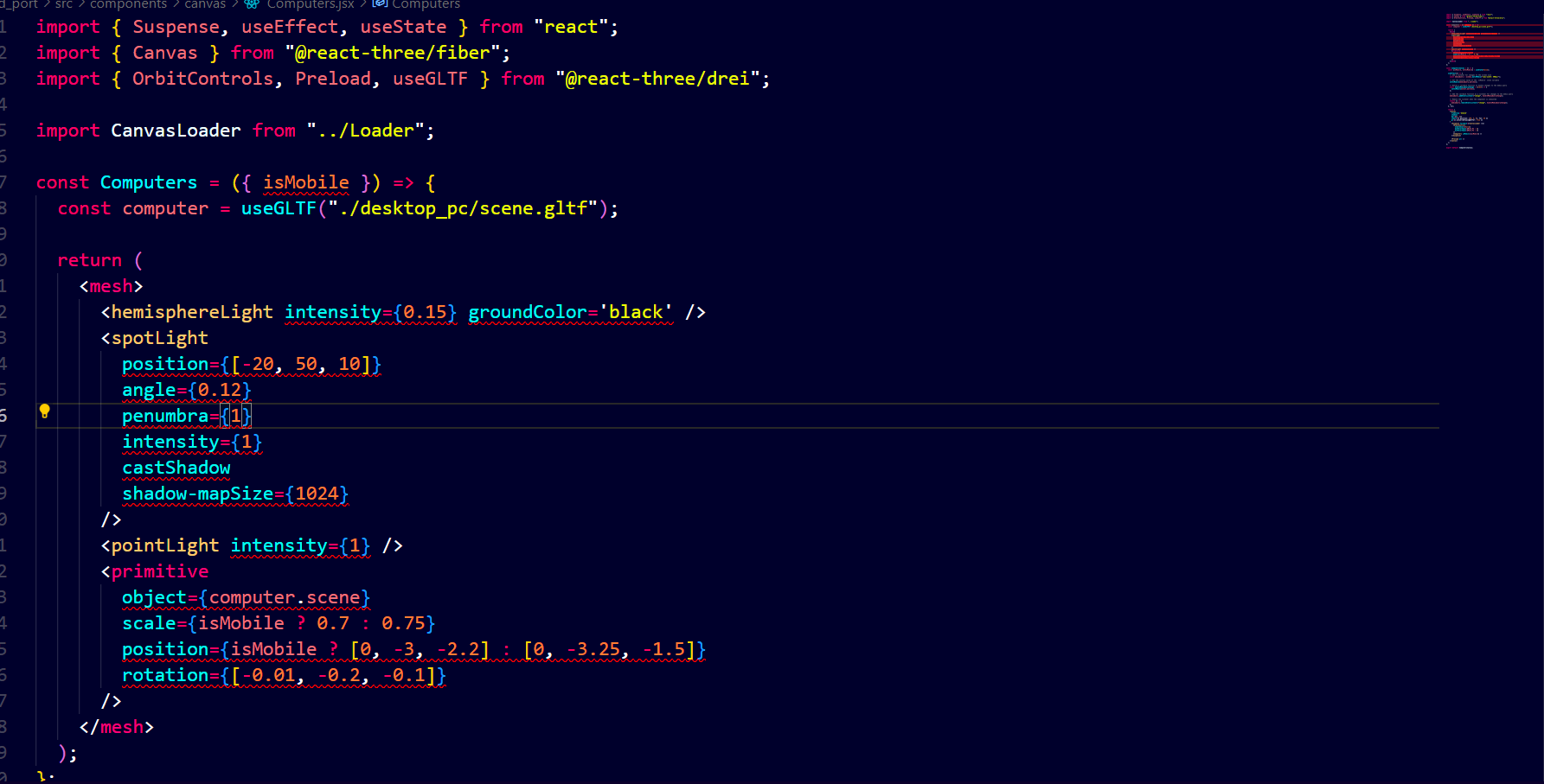 Build and Deploy an Amazing 3D Web Developer Portfolio with ThreeJS ...