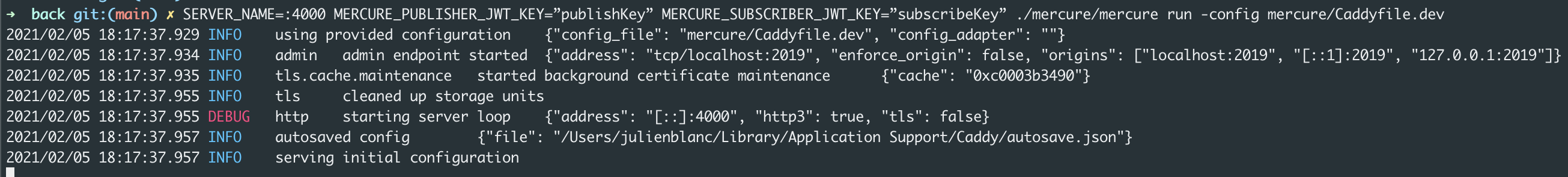 Invalid JWT signature · Issue #462 · dunglas/mercure · GitHub