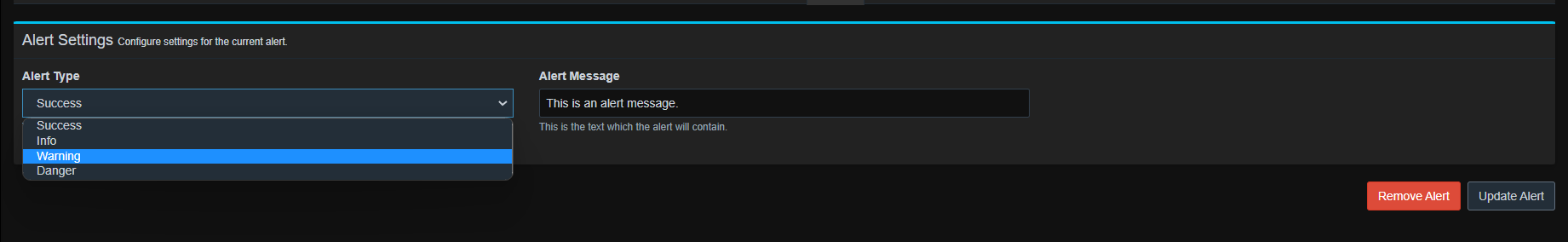 Ability To Display Announcements · Issue 4589 · Pterodactyl Panel · Github