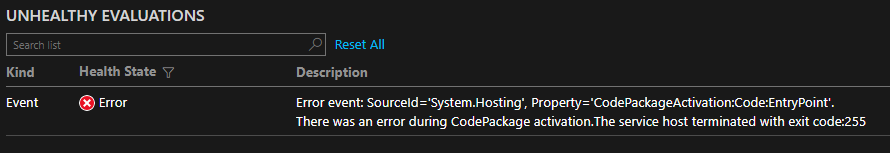 Runasync Crashing On Upgrade On Standalone Cluster Exit Code255 · Issue 1213 · Microsoft