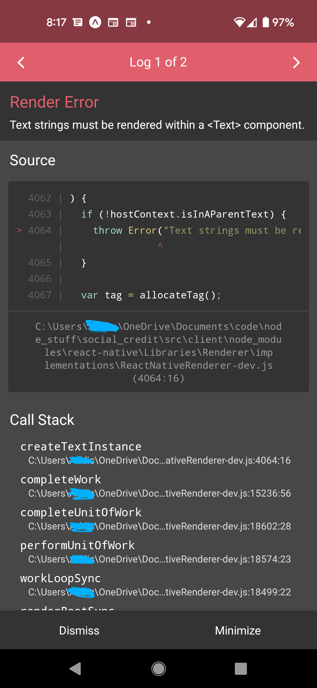React Navigation Page Code does not work · Issue #2949 · facebook/react ...