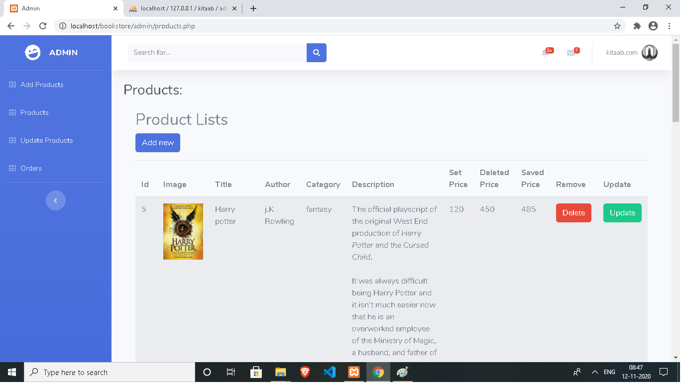 GitHub - phoenix-master/ONLINE_BOOKSTORE-Ecommerce-Webseite: a complete ...