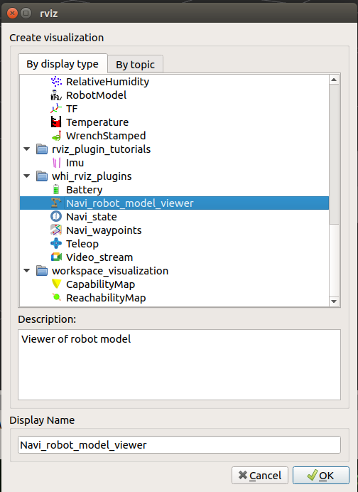 GitHub - xinjuezou-whi/whi_rviz_plugins: Rviz plugins package for showing custom info