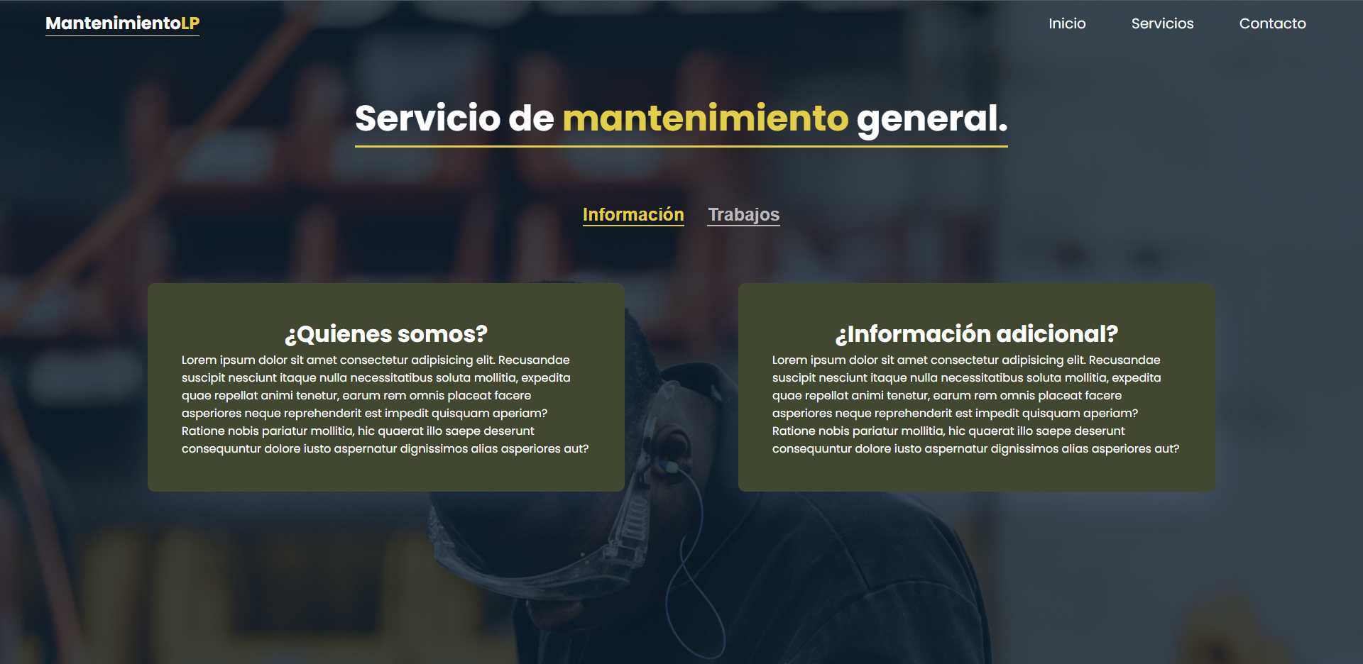 GitHub - Maarto/MantenimientoLP: Página para servicio de mantenimiento.