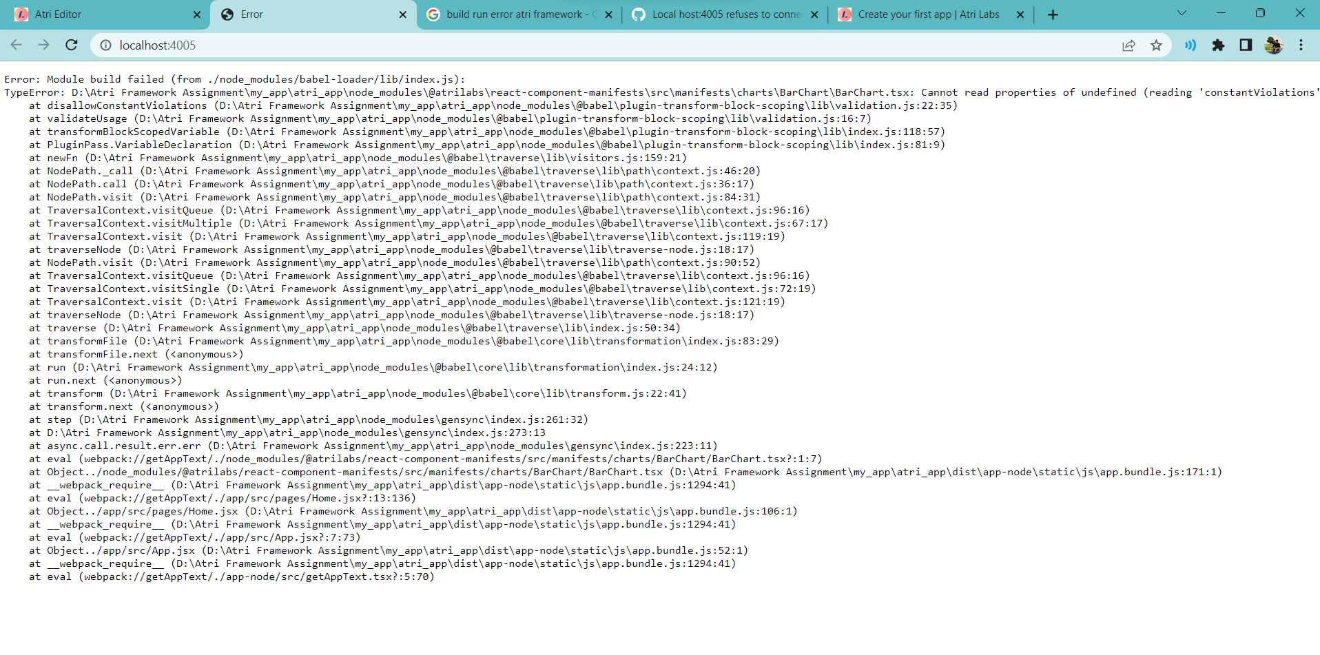 Local host:4005 refuses to connect · Atri-Labs atrilabs-engine · Discussion #588 · GitHub