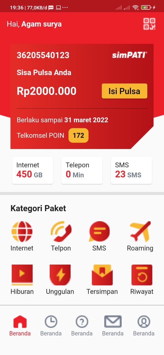 GitHub - agam-surya/telkomselUI