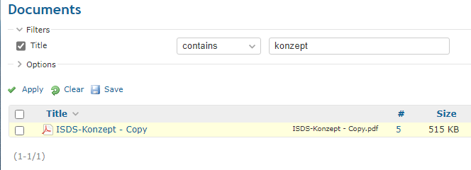 New UI: Question concerning the new filtering options · Issue #1125 · danmunn/redmine_dmsf · GitHub
