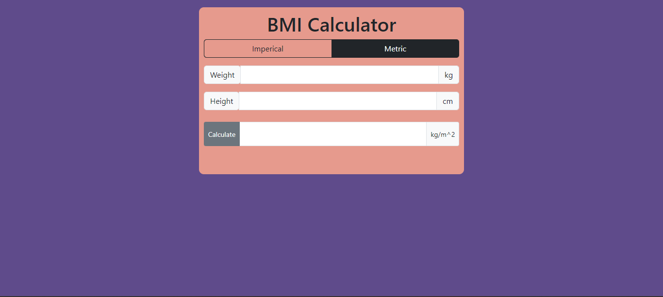 Github Muhammadahmedsuhailbmi Calculator A Responsive Bmi 