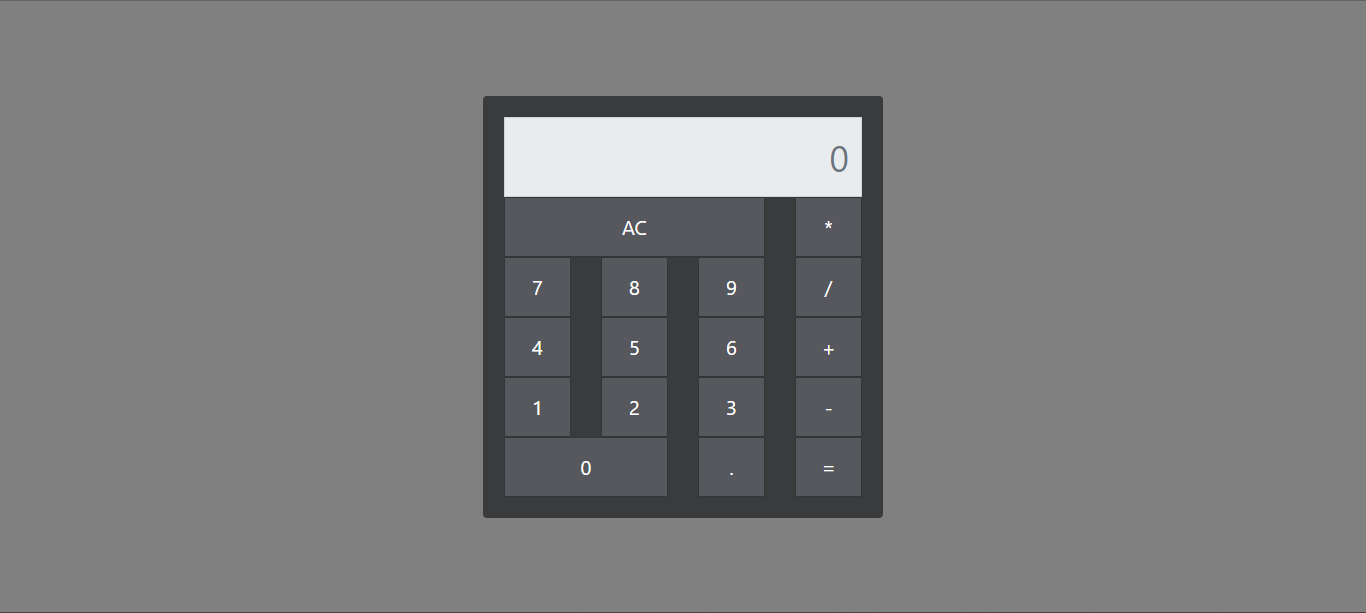 Github Muhammadahmedsuhailstandard Calculator A Standard Calculator Using Html5 Css3 And 5014