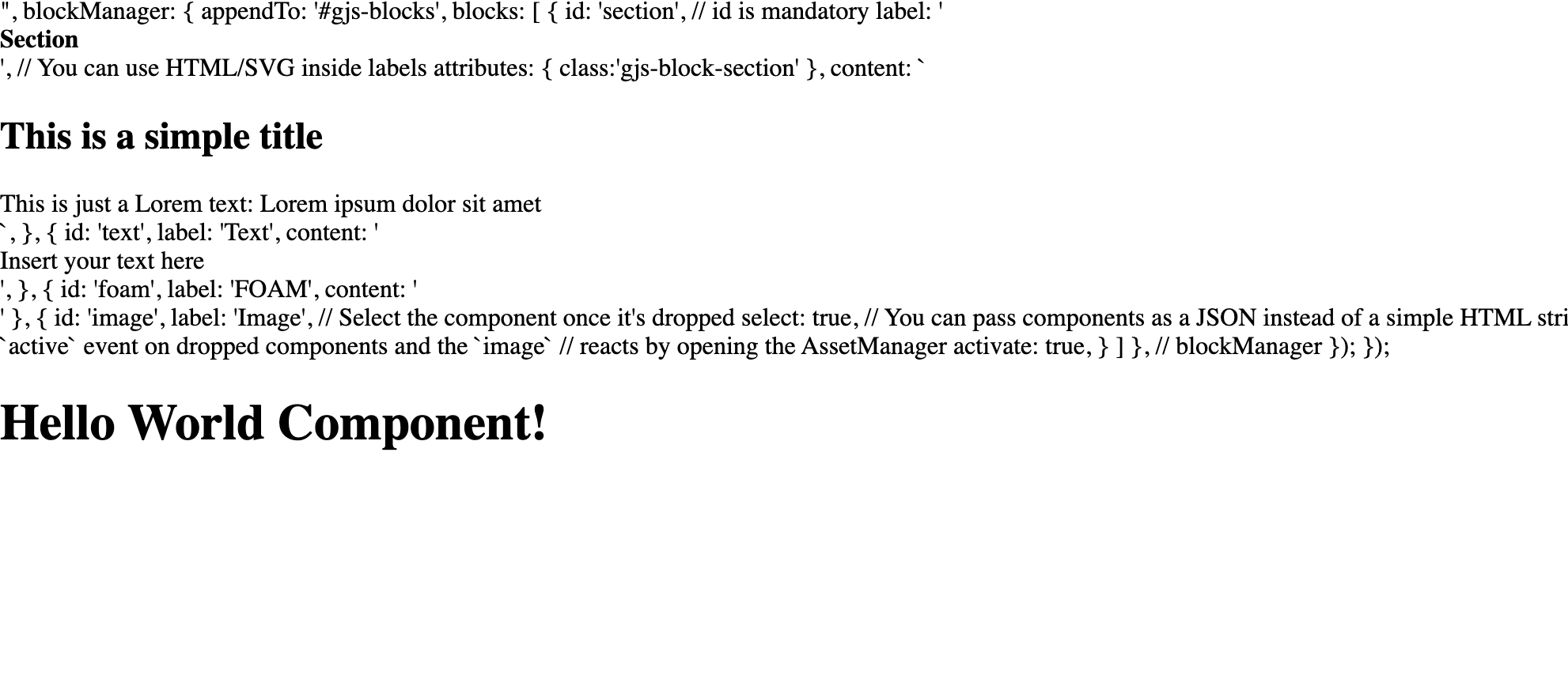 BUG: Attempts to load scripts to canvas maybe breaks javascript?? · Issue #3334 · GrapesJS ...