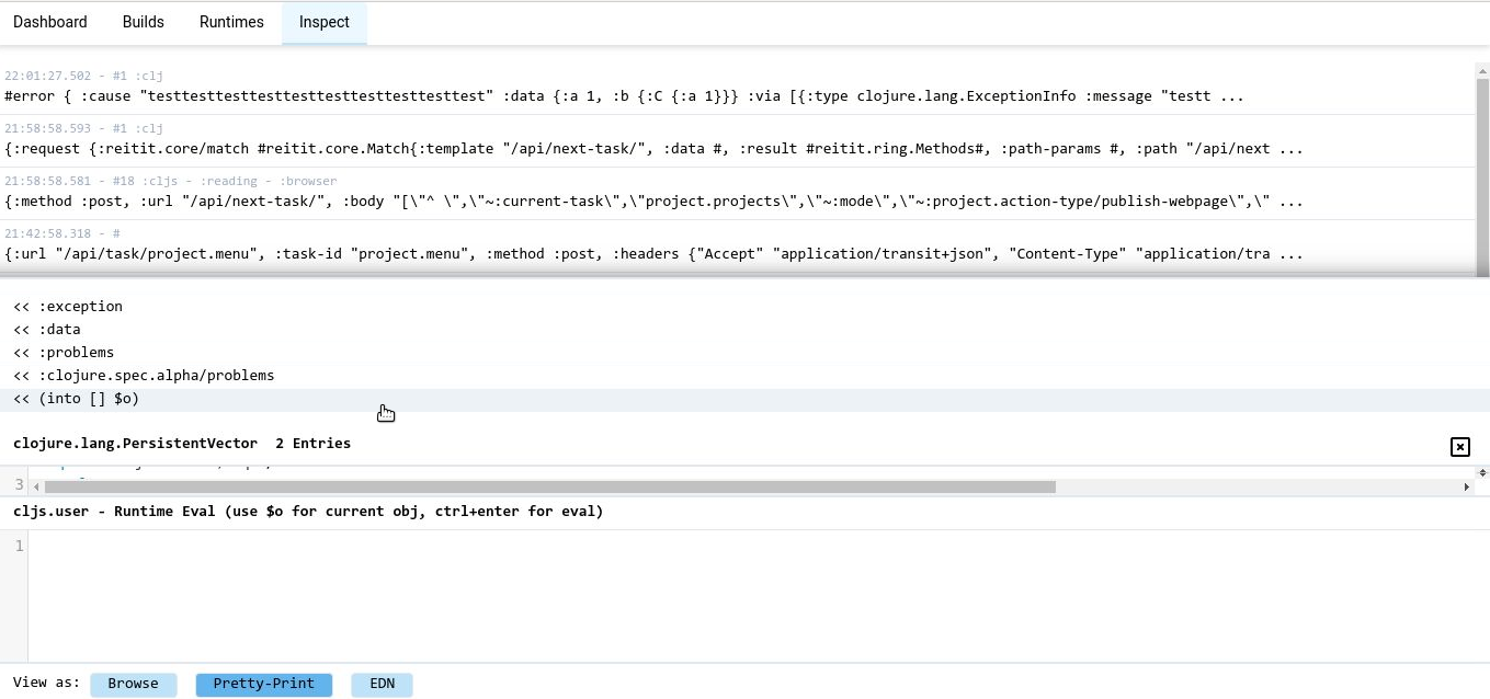 A suggestion for UI enhancement for inspect · Issue #768 · thheller/shadow-cljs · GitHub