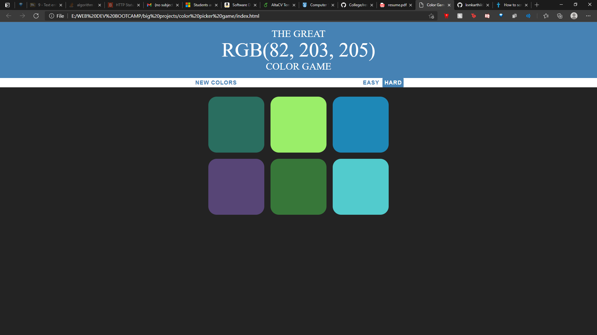 GitHub - kvnkarthik02/Color-Picker-Game: A small color picker game that ...