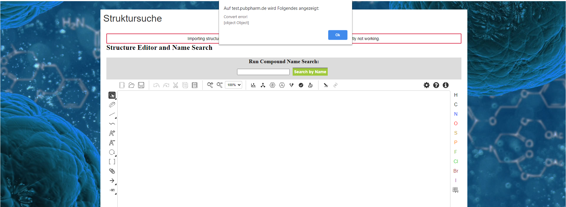 surpressing window.alert popups · Issue #83 · epam/ketcher · GitHub
