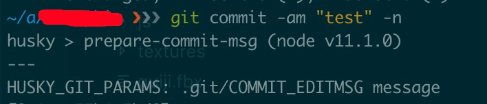 can not get --no-verify arguments from HUSKY_GIT_PARAMS · Issue #515 · typicode/husky · GitHub