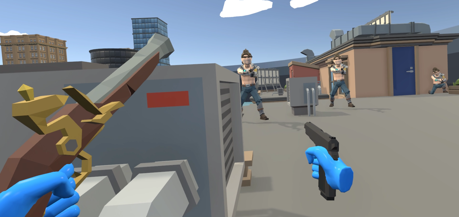 GitHub - ksfarag/TacticalBlastVR: Tactical Blast VR is a Unity XR SDK-based VR shooter game