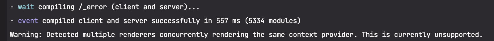 NextJS 13.4 and NX cause warning 'Detect multiple renderers concurrently' · Issue #16964 · nrwl ...