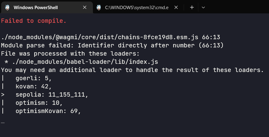 bug: Wagmi 0.7.8 isn't working with react 17 · Issue #1199 · wevm/wagmi · GitHub