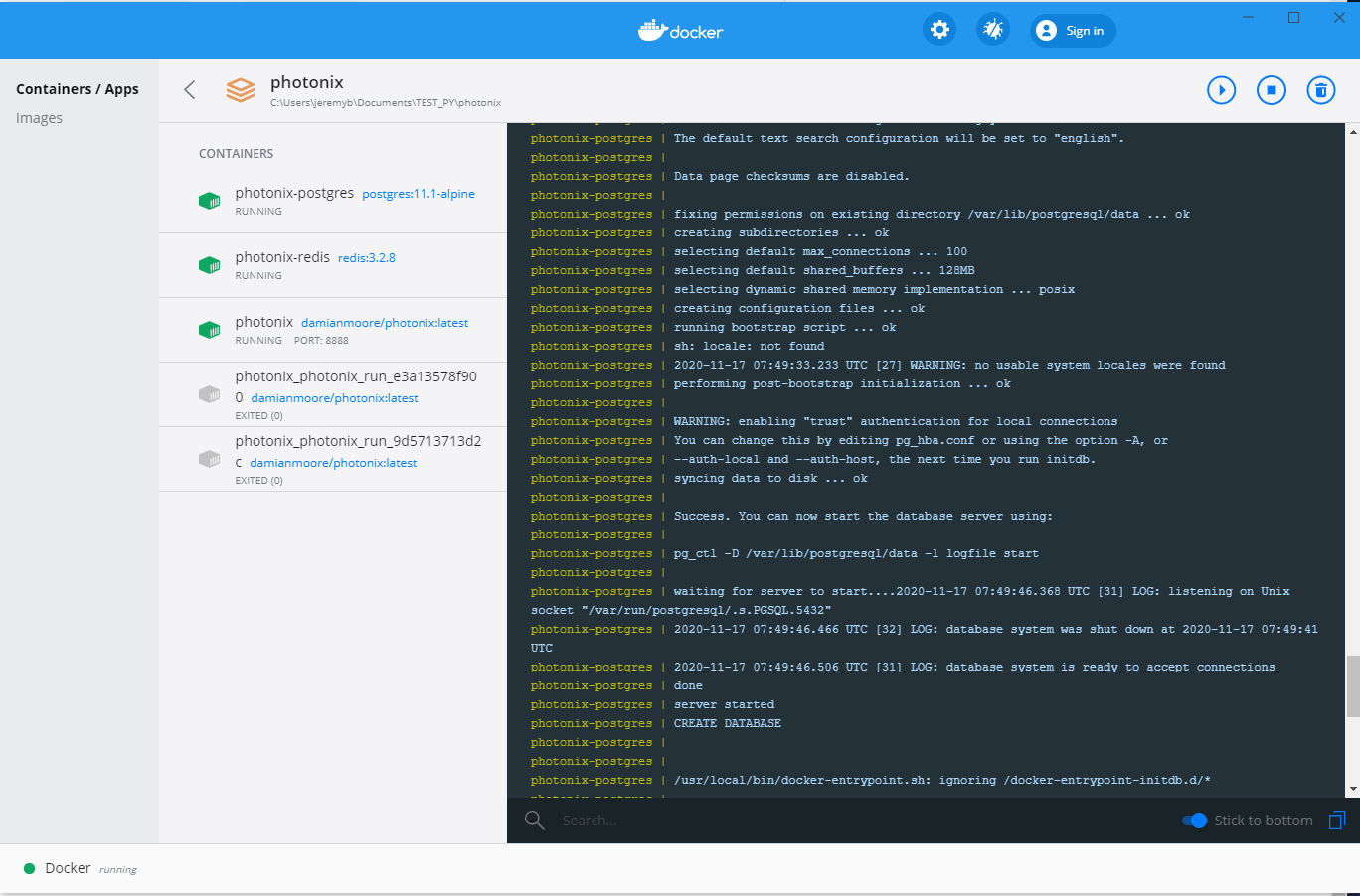 Nothin append · Issue #131 · photonixapp/photonix · GitHub