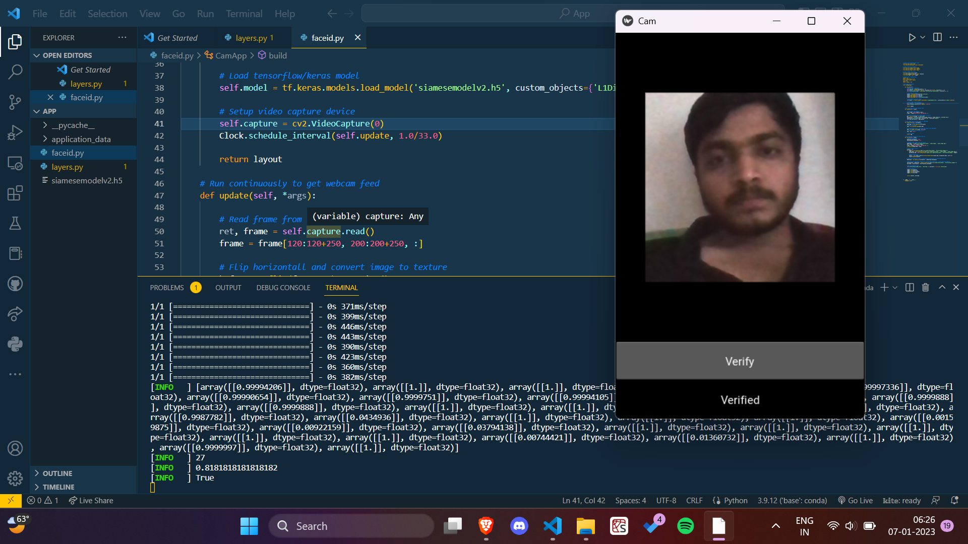 GitHub - Krobo224/Face-Recognition-System: The project is aimed to ...