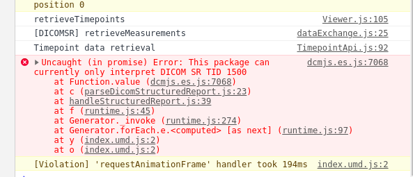 DICOM SR in OHIF build in not presented · Issue #2224 · OHIF/Viewers · GitHub