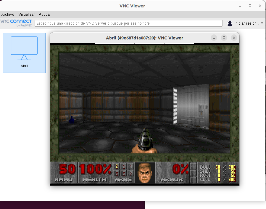 GitHub - AbrilF/Docker-DOOM