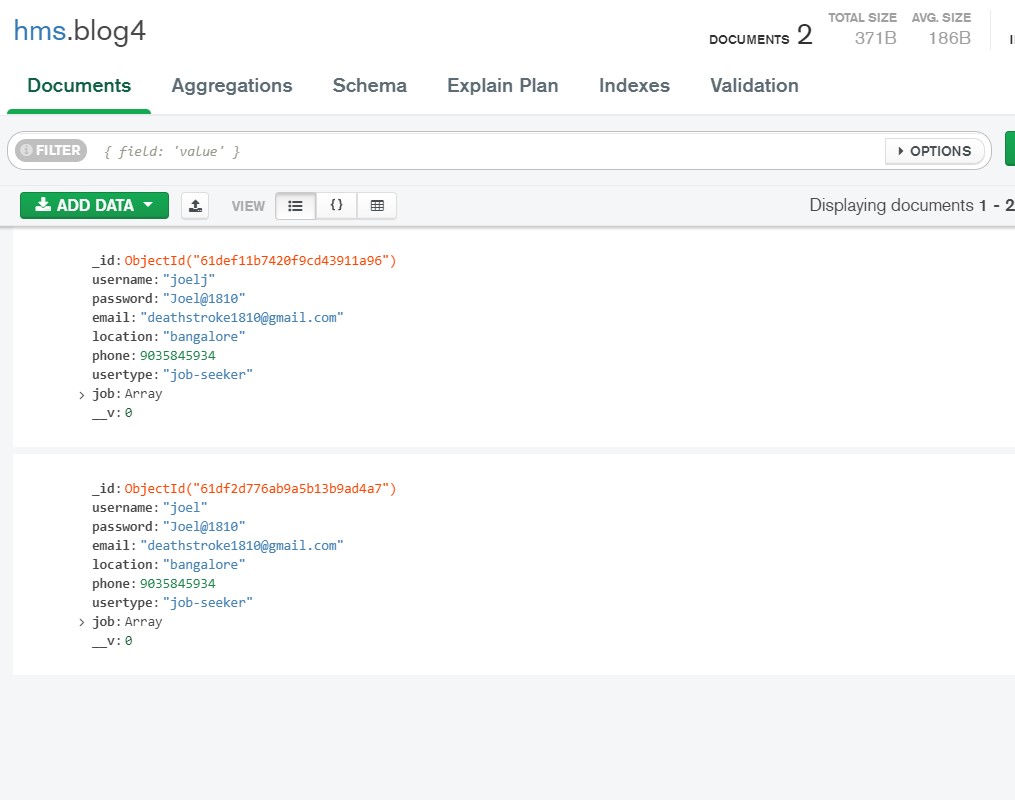GitHub - JoelJJoseph/job-mongo