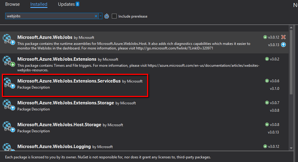ServiceBusTrigger is not firing even if WebJob is running. Some jobs in ... ServiceBusTrigger is not firing even if WebJob is running. Some jobs in ...