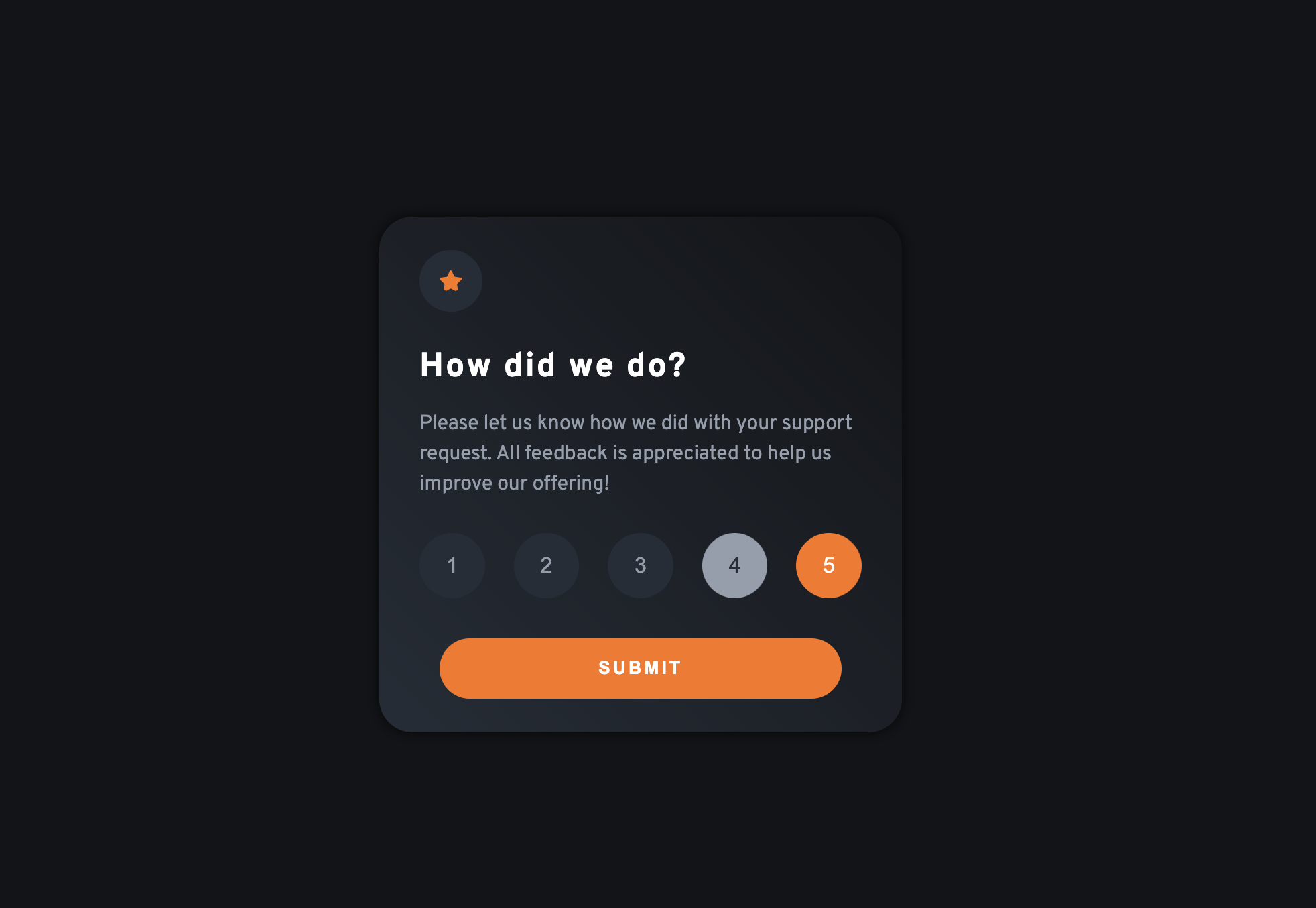 GitHub - kadheryna/interactive-rating-component